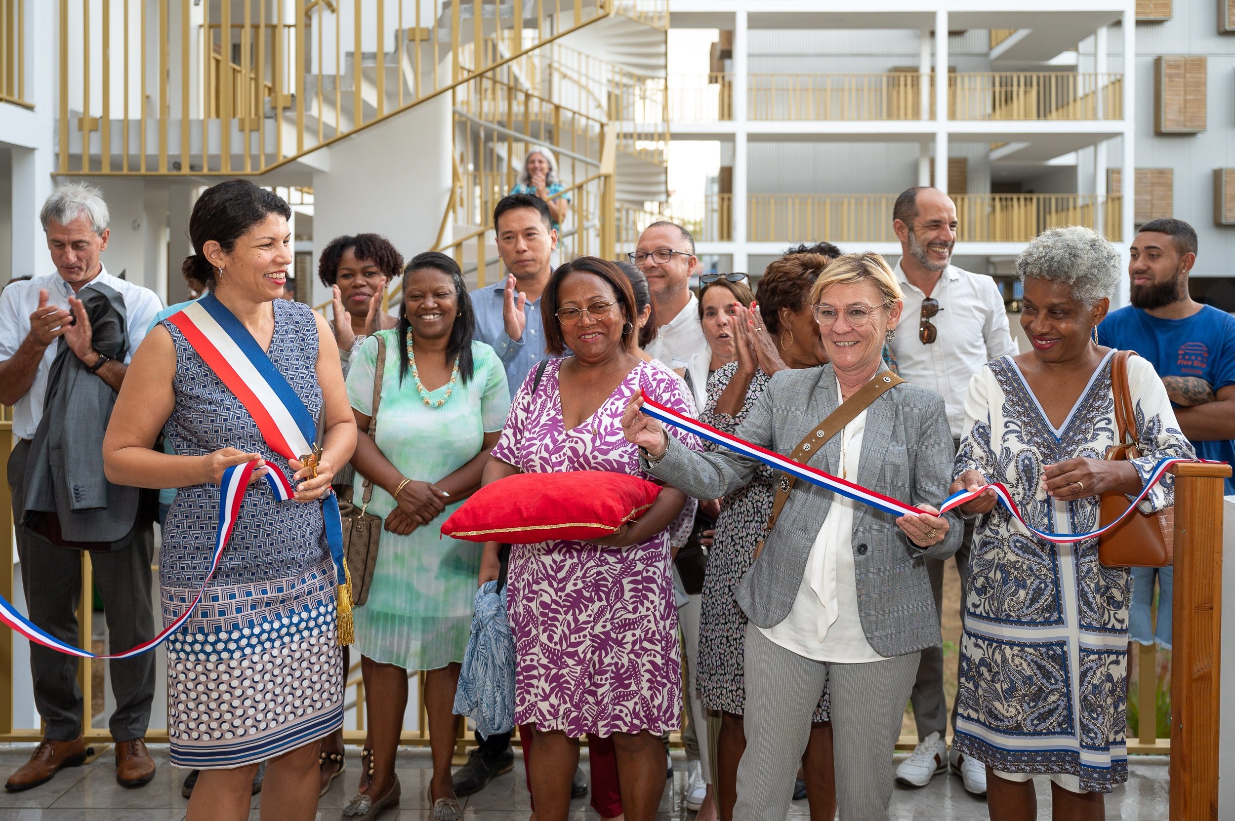 Inauguration de la résidence Constellation sur Moulin Joli à La ...