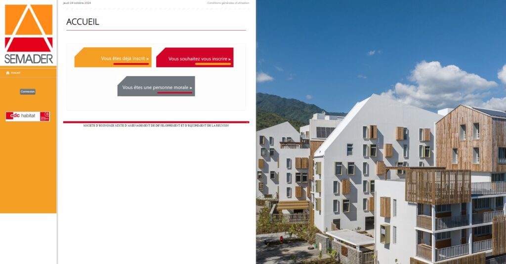 Votre espace client SEMADER - Semader