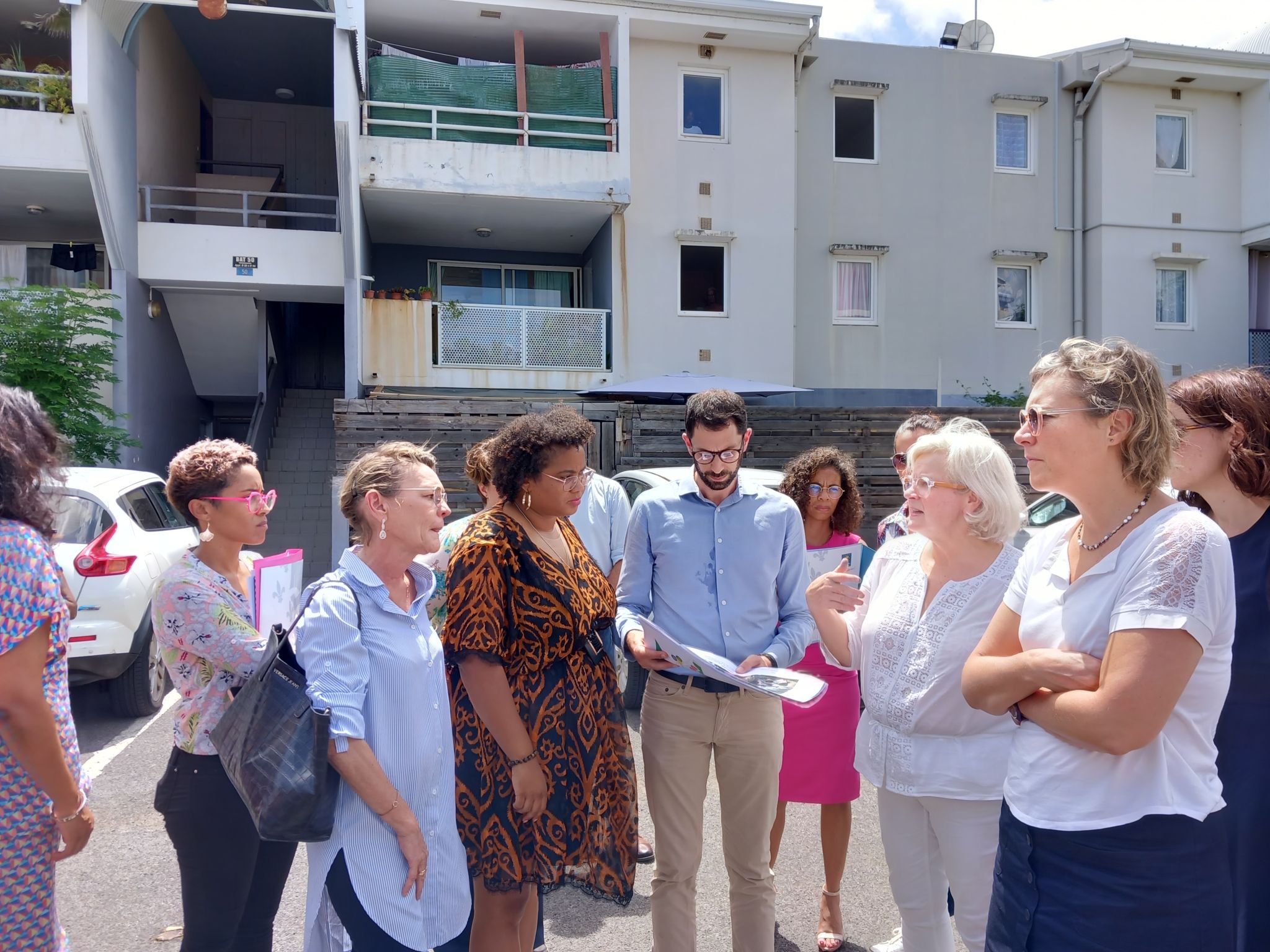 Visite officielle des projets NPNRU - Semader